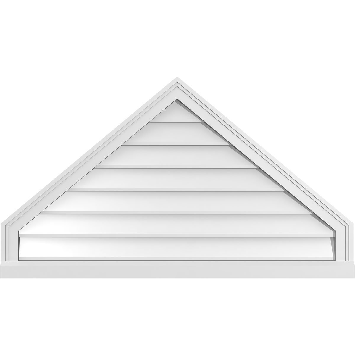 Ekena Millwork Peaked Surface Mount Signature Urethane Non-Functional ...