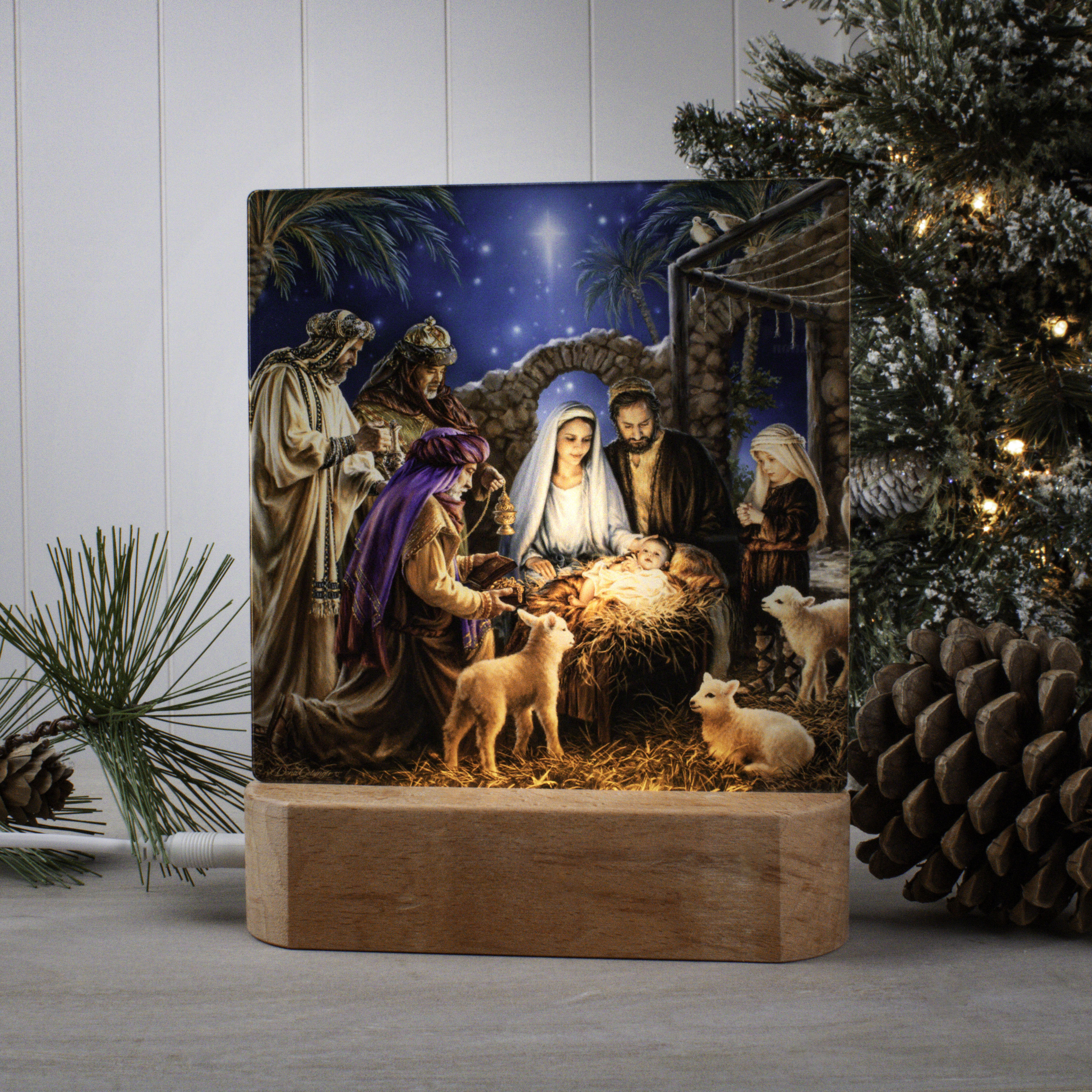 Glow Decor The Nativity LED Nightlight - Wayfair Canada