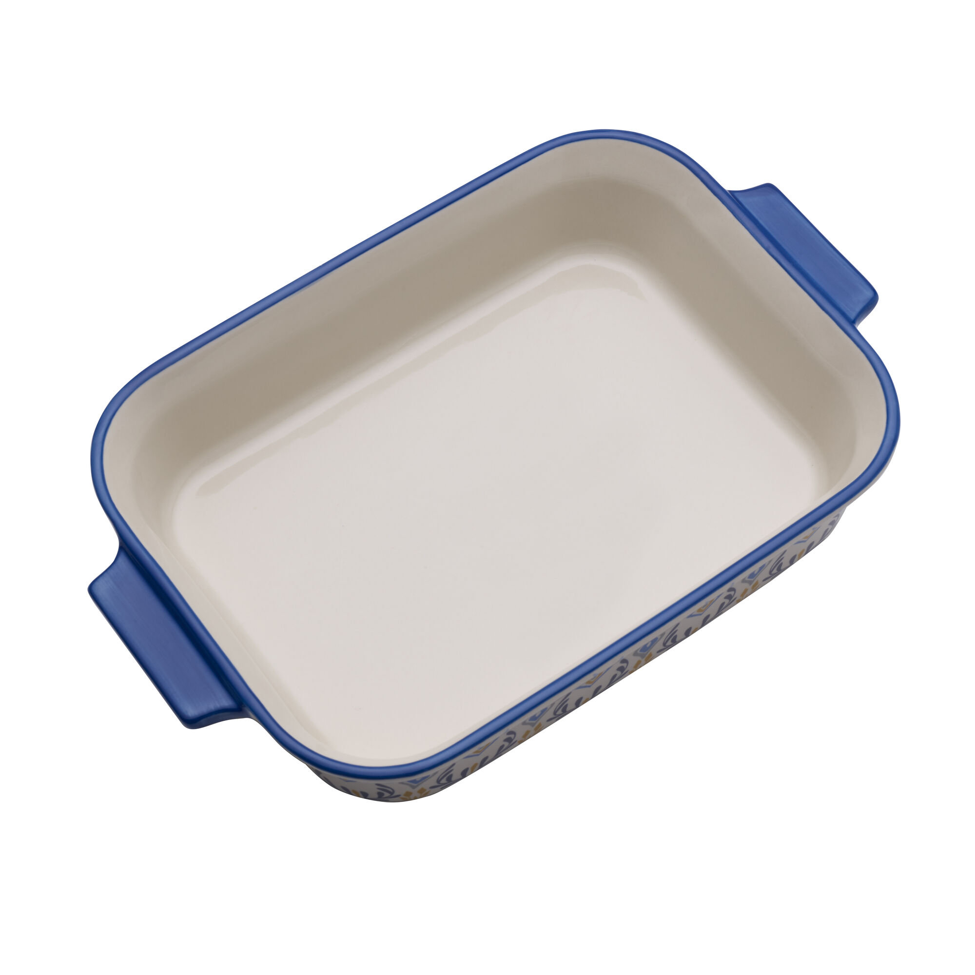 Fitz and Floyd Madeline Rectangular Baker, 15.25-Inch, Multicolor | Wayfair