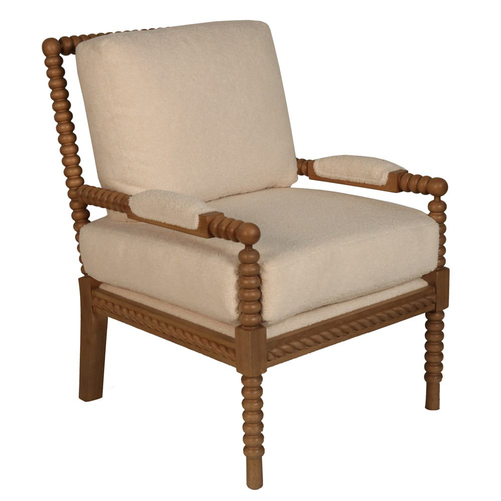 Dakota Fields Bobbin Twister Transitional Lounge Chair - Wayfair Canada