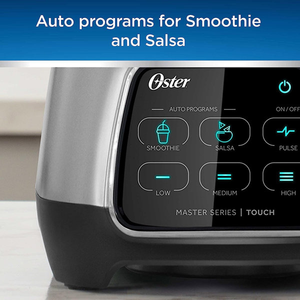 Oster Master Series Touch Screen 6 Speed 6 Cup 800 Watt Blender in ...