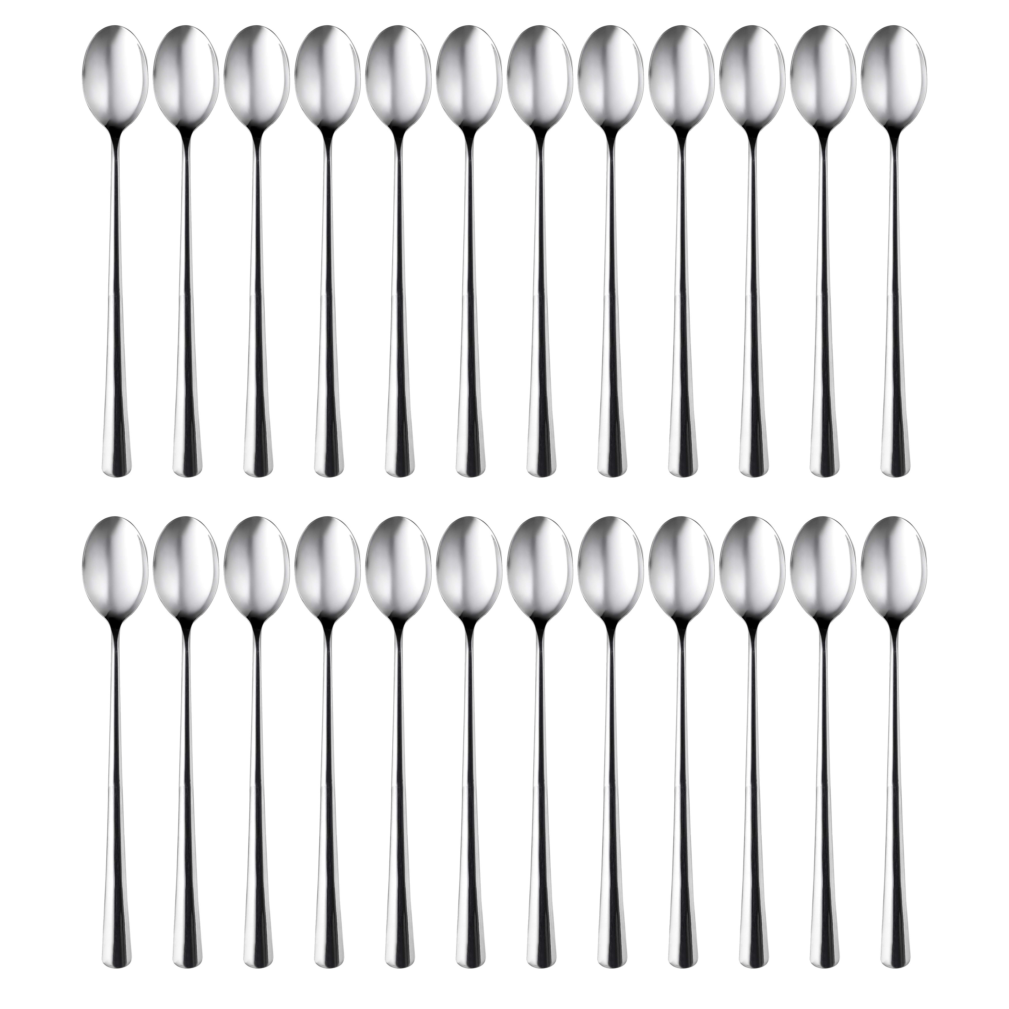 MEPRA Acqua Ice Tea Spoon - 24 Pieces - Stainless Steel | Wayfair