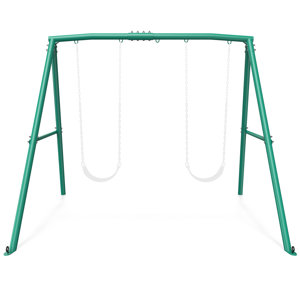 Klo Kick 440lbs Swing Stand Frame, Heavy Duty Metal Swing Set Frame ...