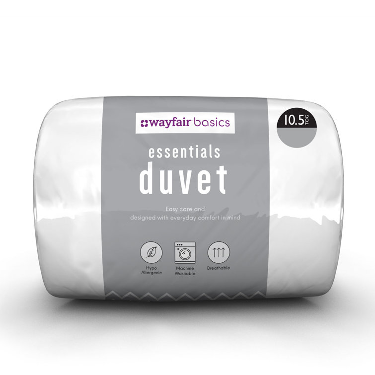 Wayfair Basics™ Wayfair Corovin 10.5 Tog All Year Round Duvet & Reviews ...