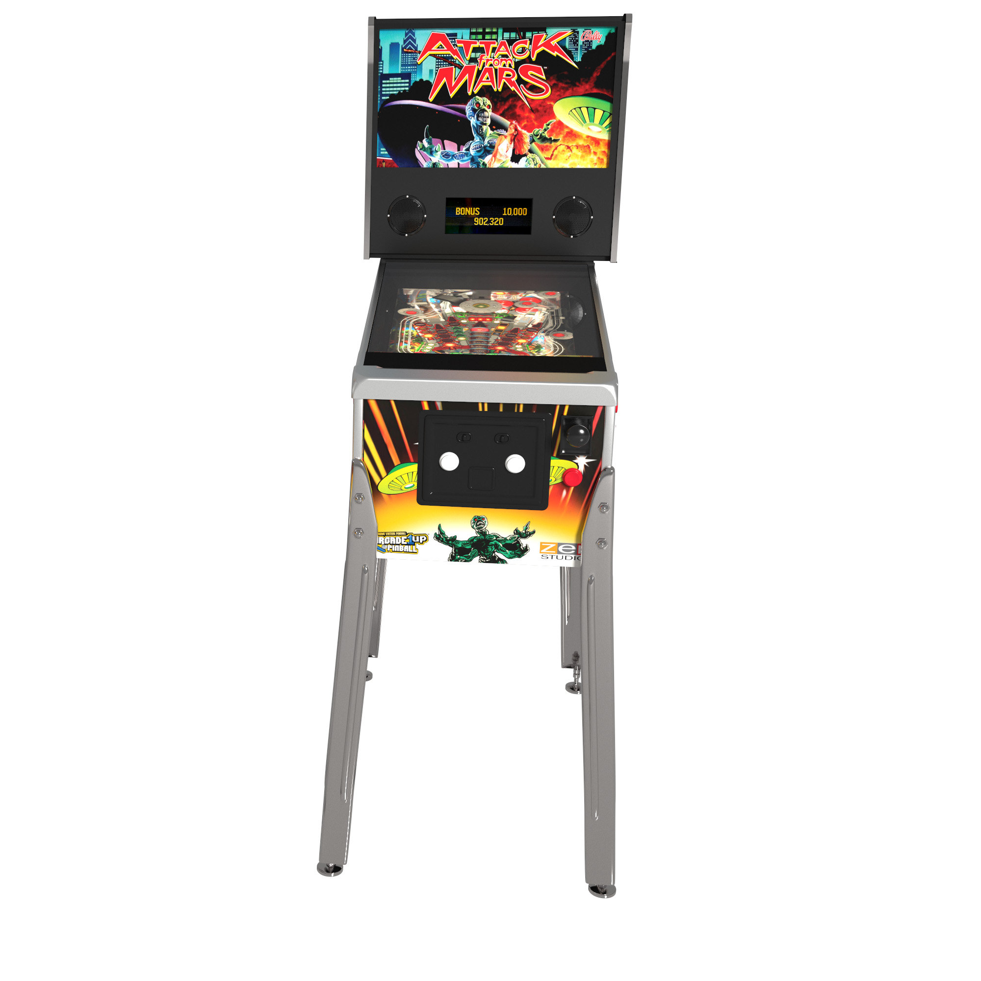Arcade 1Up Arcade1Up Attack From Mars Digital Pinball & Reviews | Wayfair