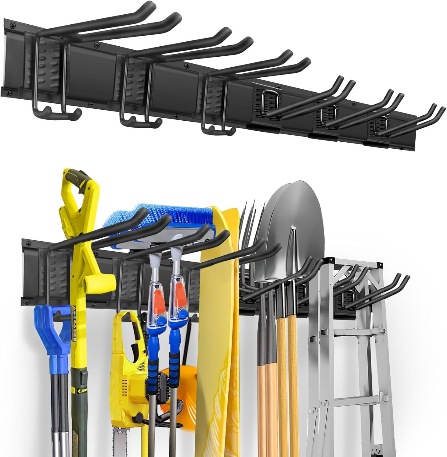 WFX Utility™ Garden Tool Organizer Wall Mount, Heavy Duty 48 Inches ...