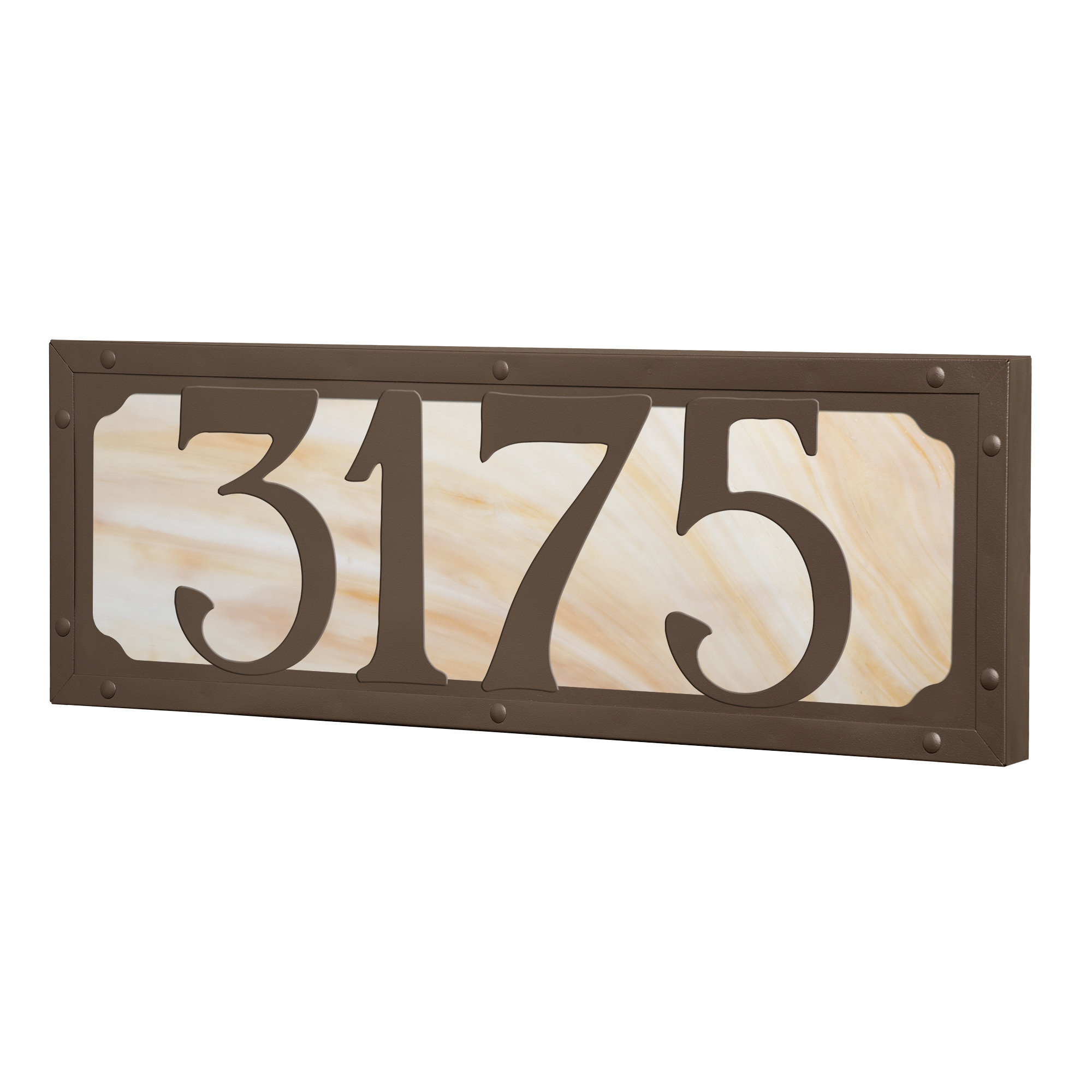 America's Finest Lighting Company Rectangle Address Plaque Frame | Wayfair