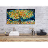 Ebern Designs Orange Tree Landscape - Wrapped Canvas Print & Reviews ...