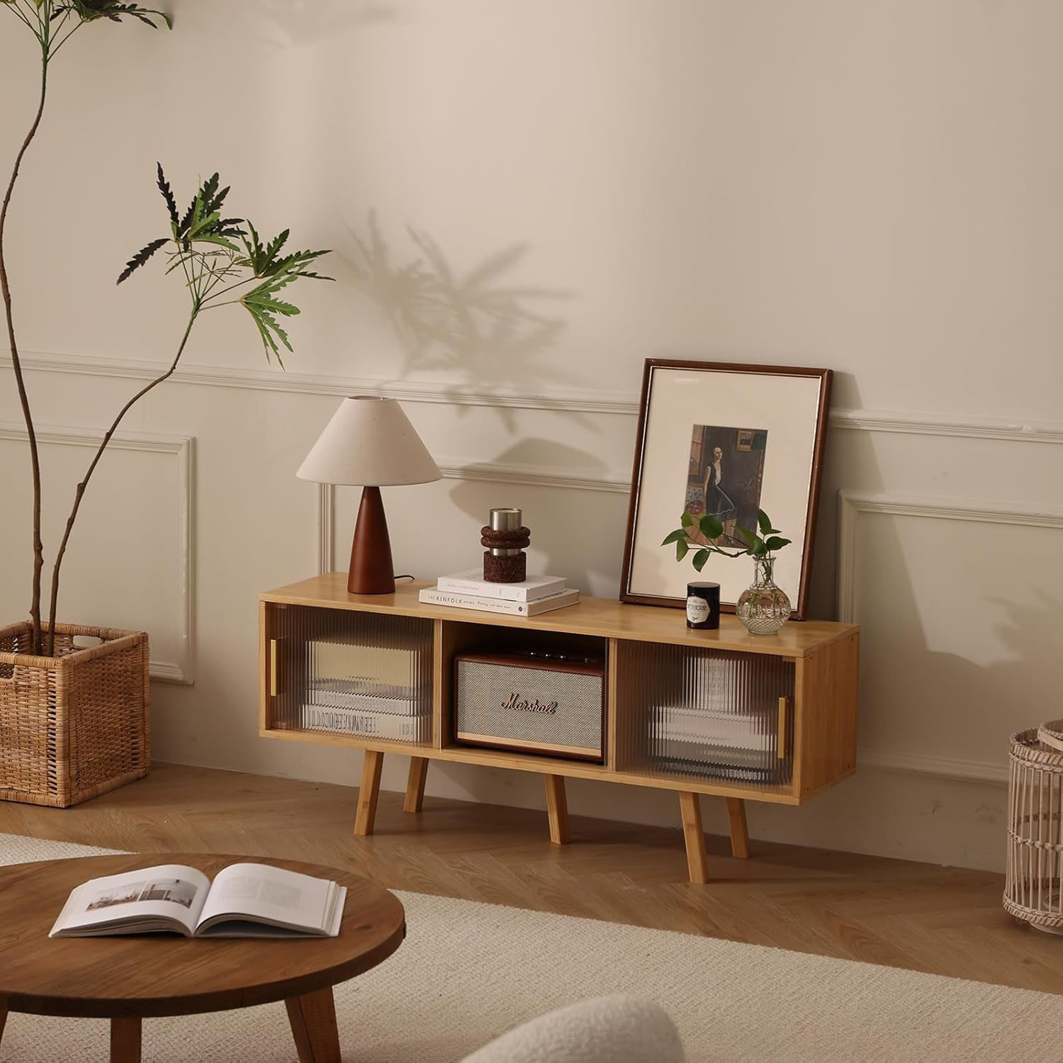 George Oliver Cabinet Doors For Gaming Console, Modern Accent TV ...