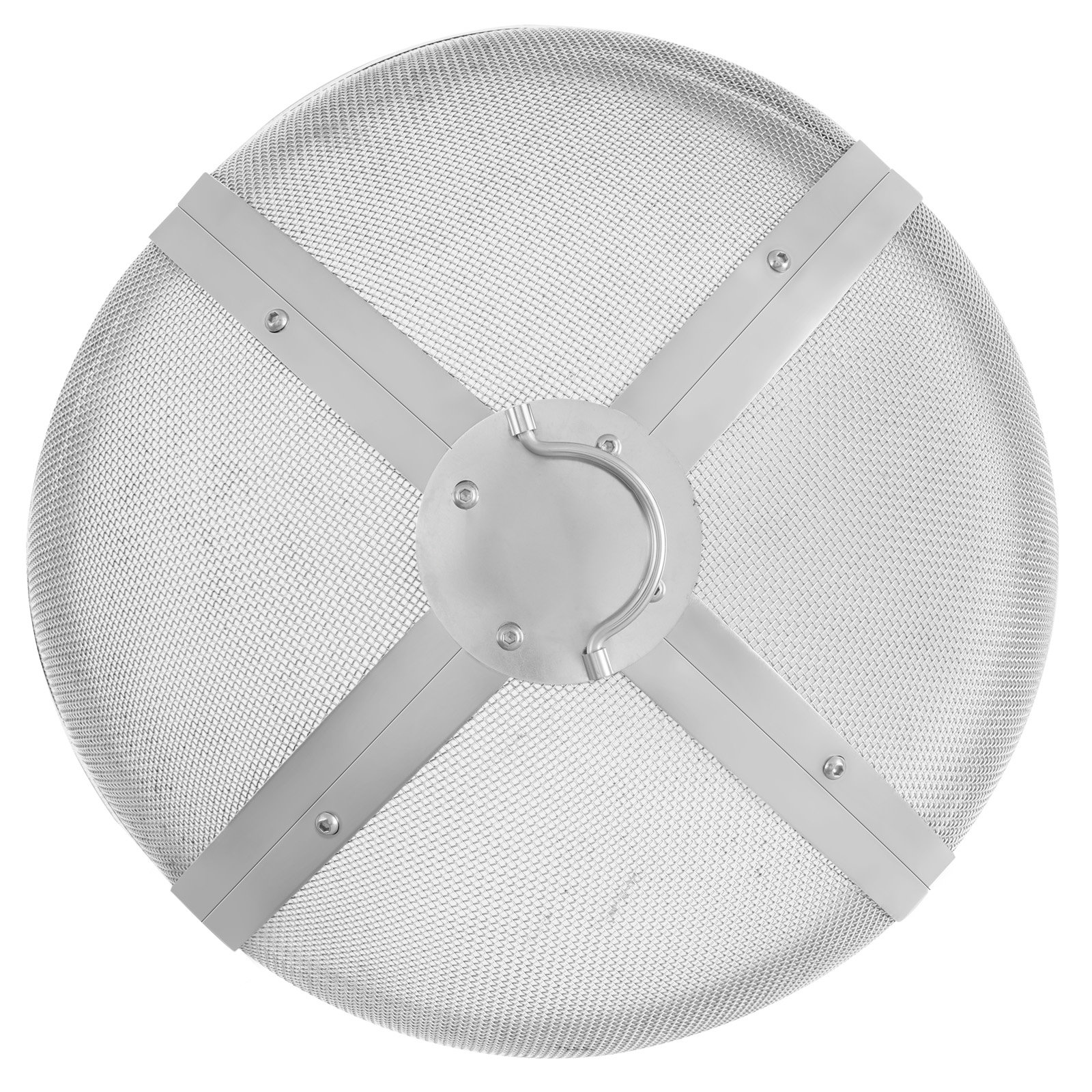 VEVOR Round Fire Pit Spark Screen Round Stainless Steel Spark Screen ...