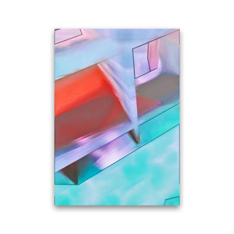 Ivy Bronx Hillside by Henry Hu - Graphic Art | Wayfair.co.uk