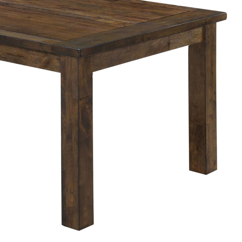 Millwood Pines Cardonas 5 - Piece Rectangular Dining Set in Brown | Wayfair