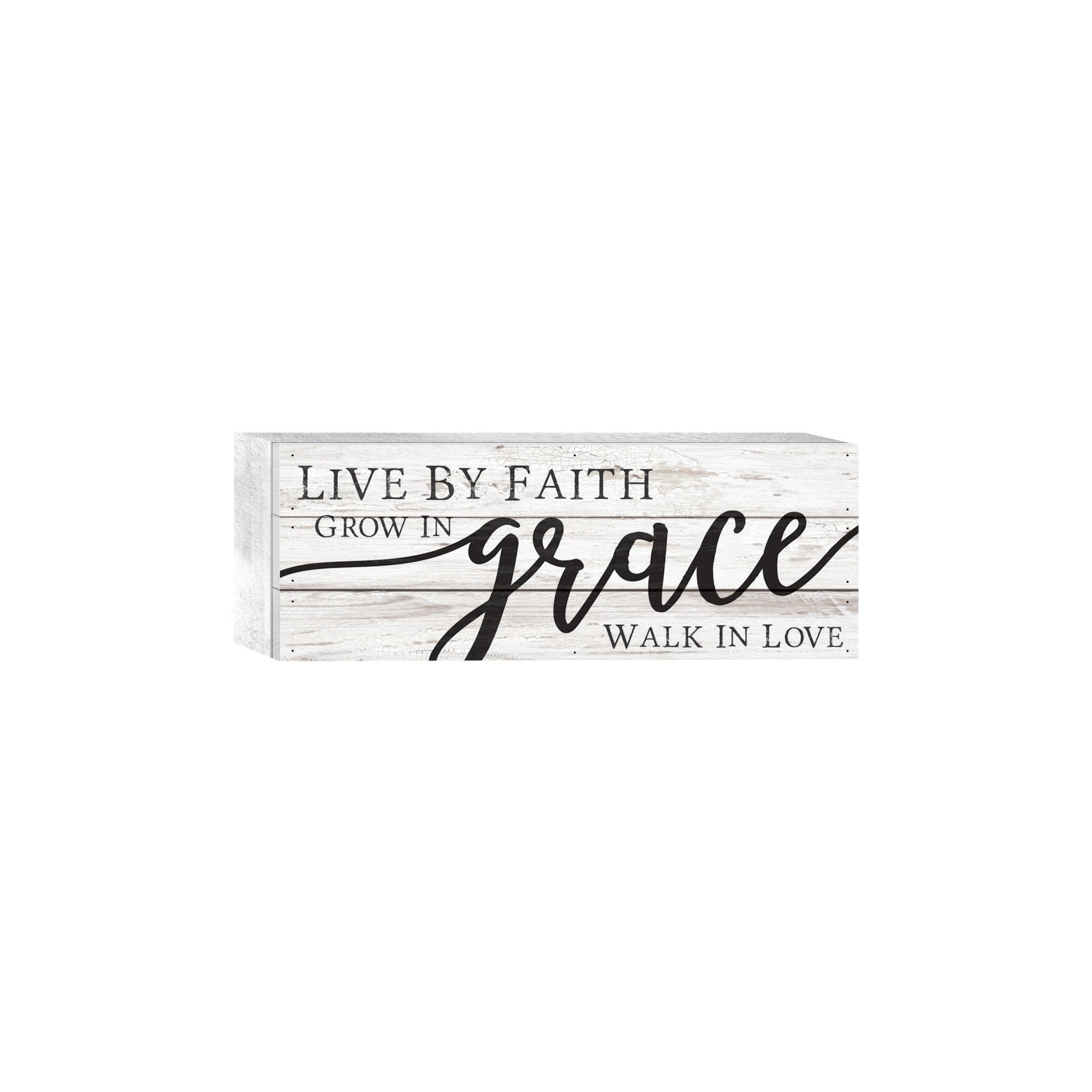 Trinx Live by Faith Box Sign | Wayfair