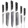 Senken Knives Japanese Damascus Steel Kitchen Knife Set - Shogun ...