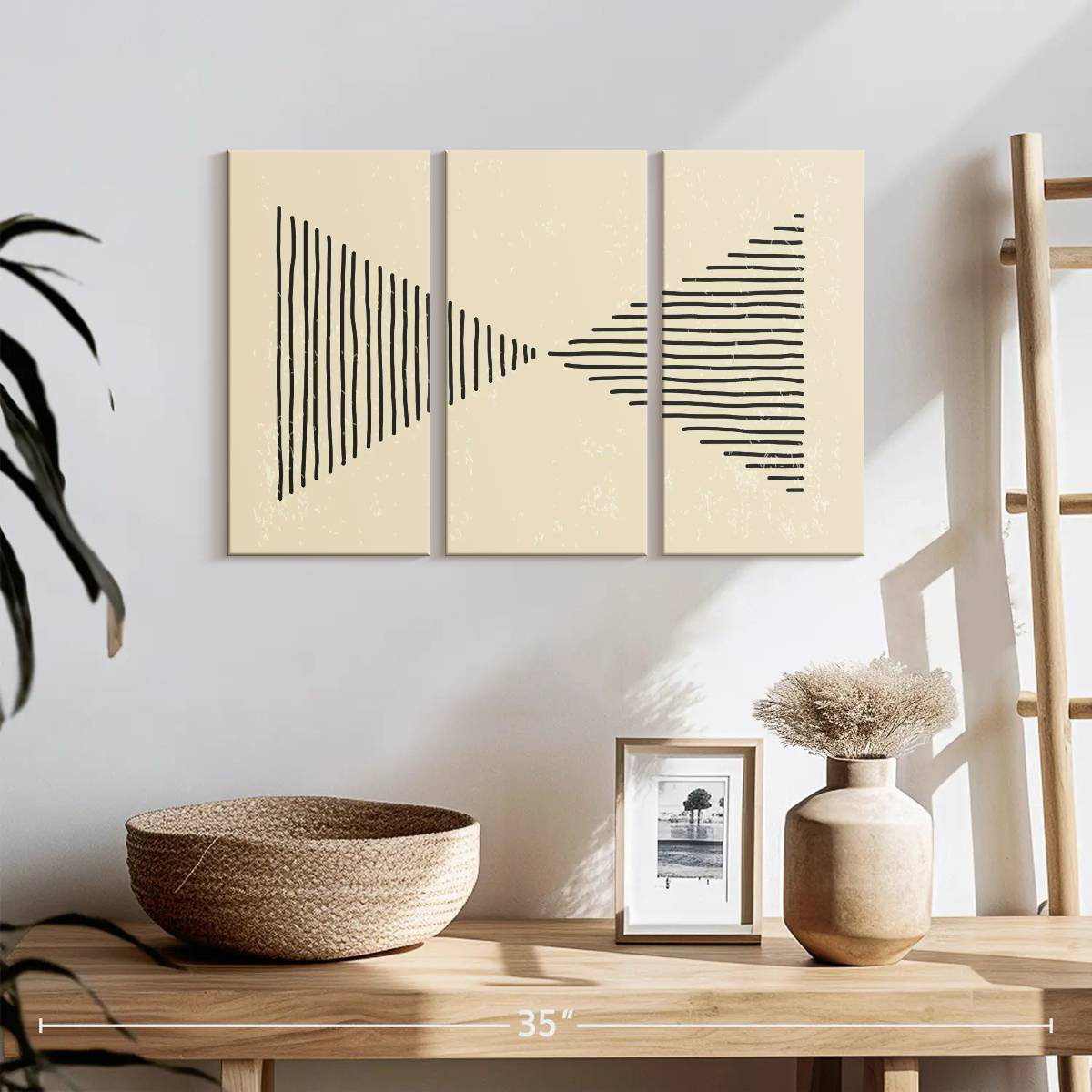 Wade Logan® Avery Triangle Abstract | Wayfair