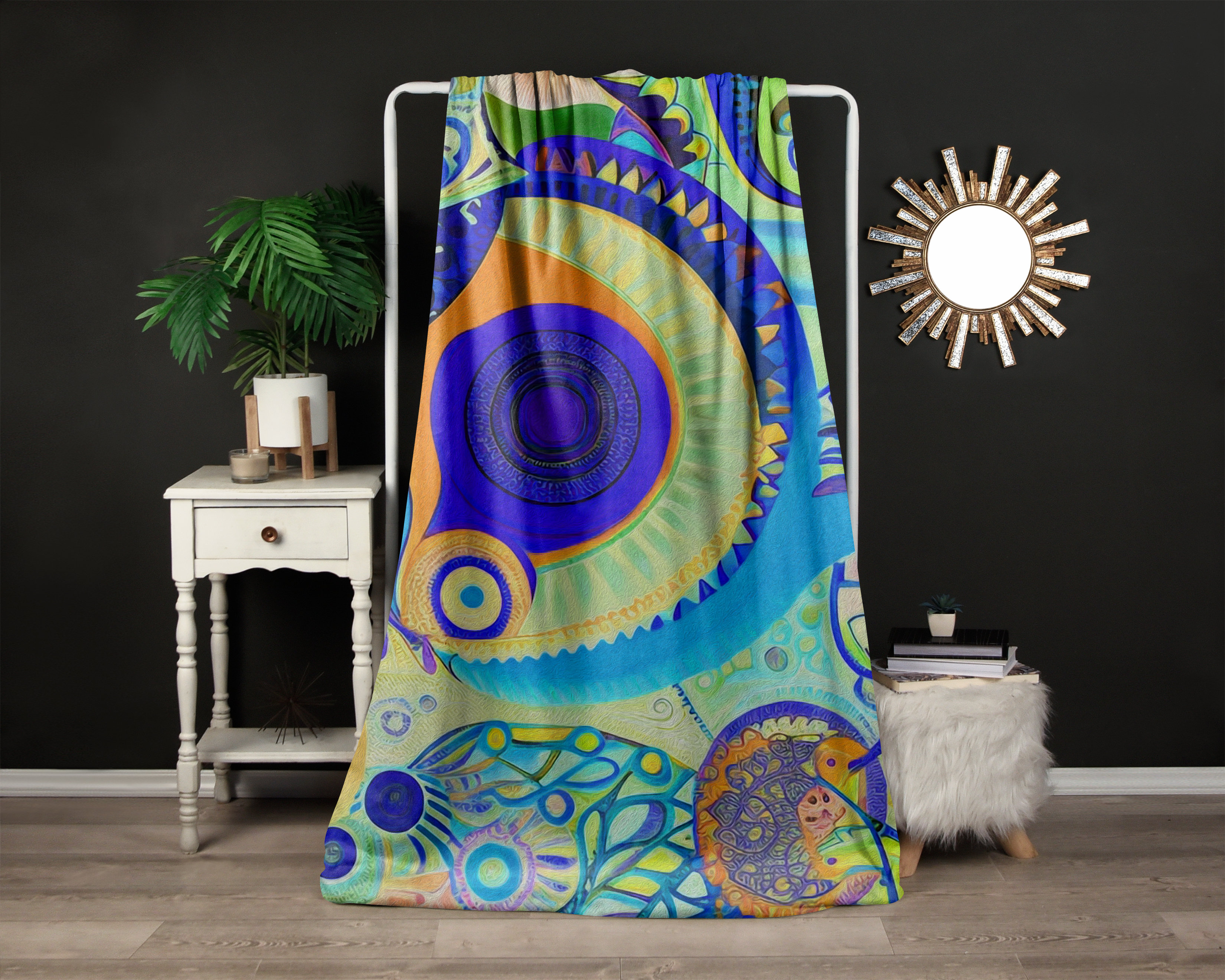 Folk N Funky Florissant Throw Blanket | Wayfair