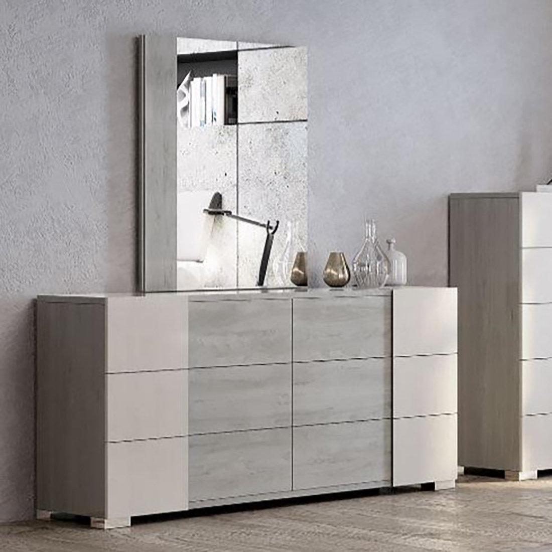 Hokku Designs Aladfar High Quality Wooden 6-Drawer Double Dresser | Wayfair