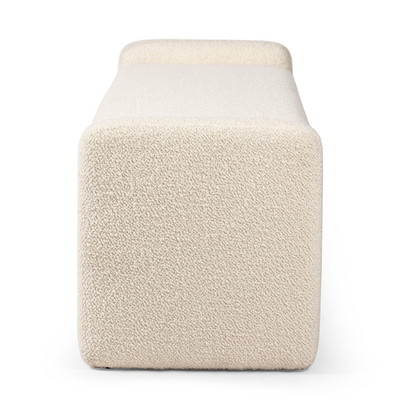 AllModern Geordi 70" Boucle Bench & Reviews | Wayfair