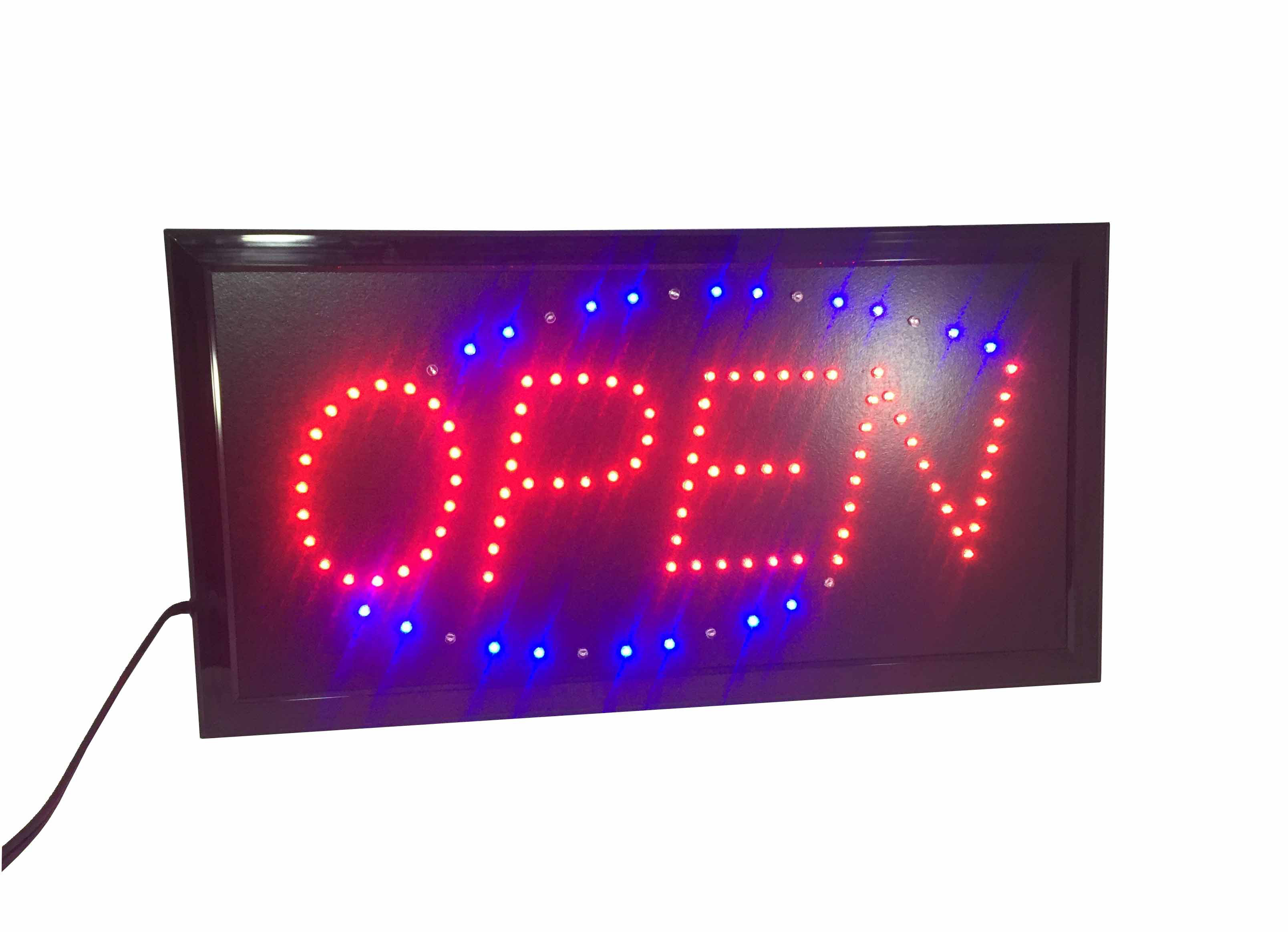 Ebern Designs Bright LED Open Sign Animated Neon Light Chain | Wayfair