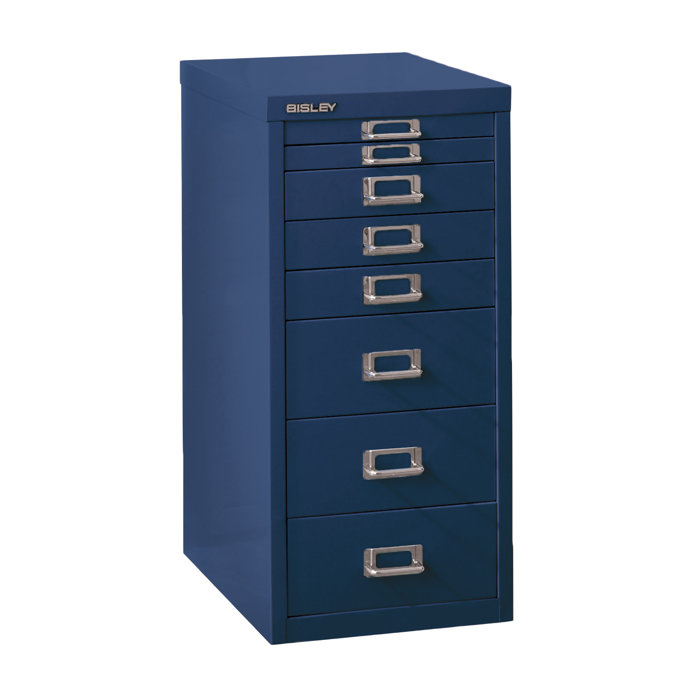 Bisley 11'' Wide 8 -Drawer Steel File Cabinet & Reviews | Wayfair