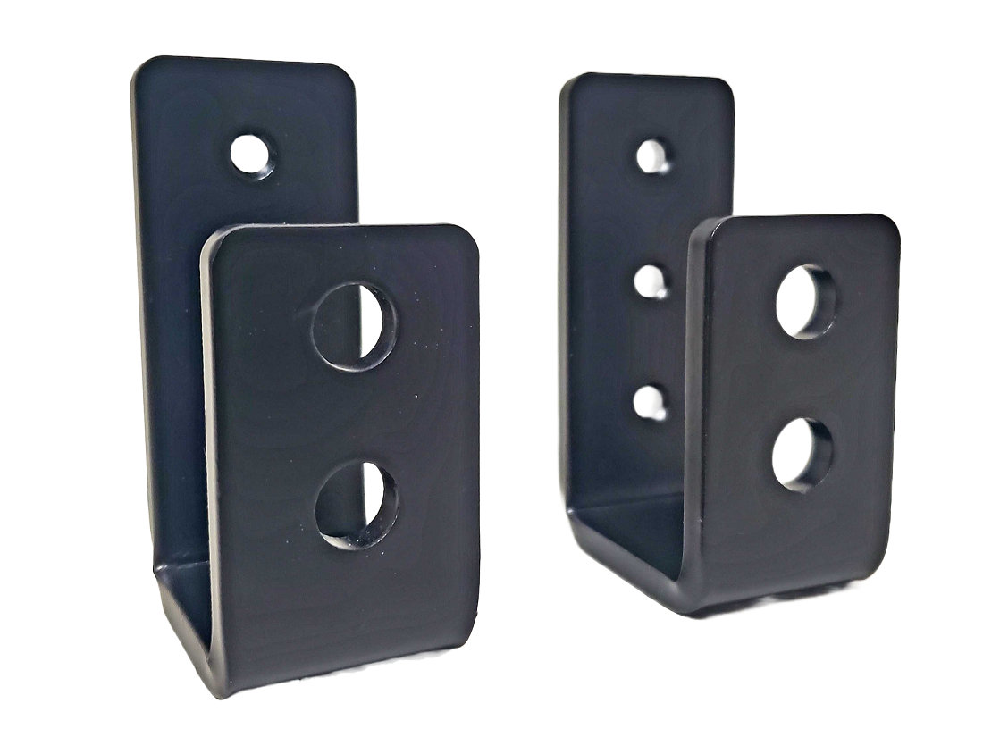 bedCLAW Armour Grade Carbon Steel Barricade Brackets For Outside Gate ...