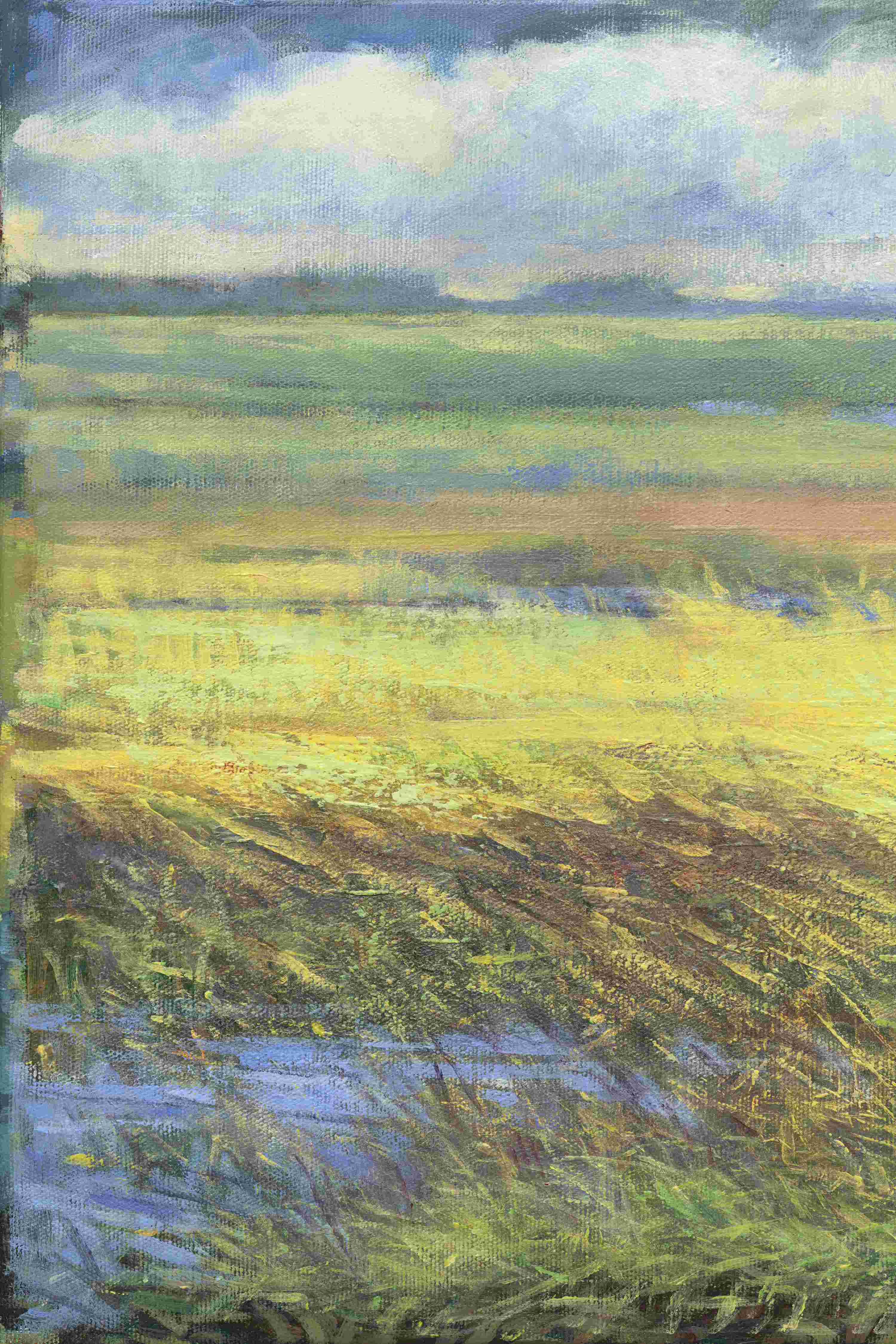 Canora Grey Shimmering Marsh I On Canvas by H. Thomas Painting | Wayfair