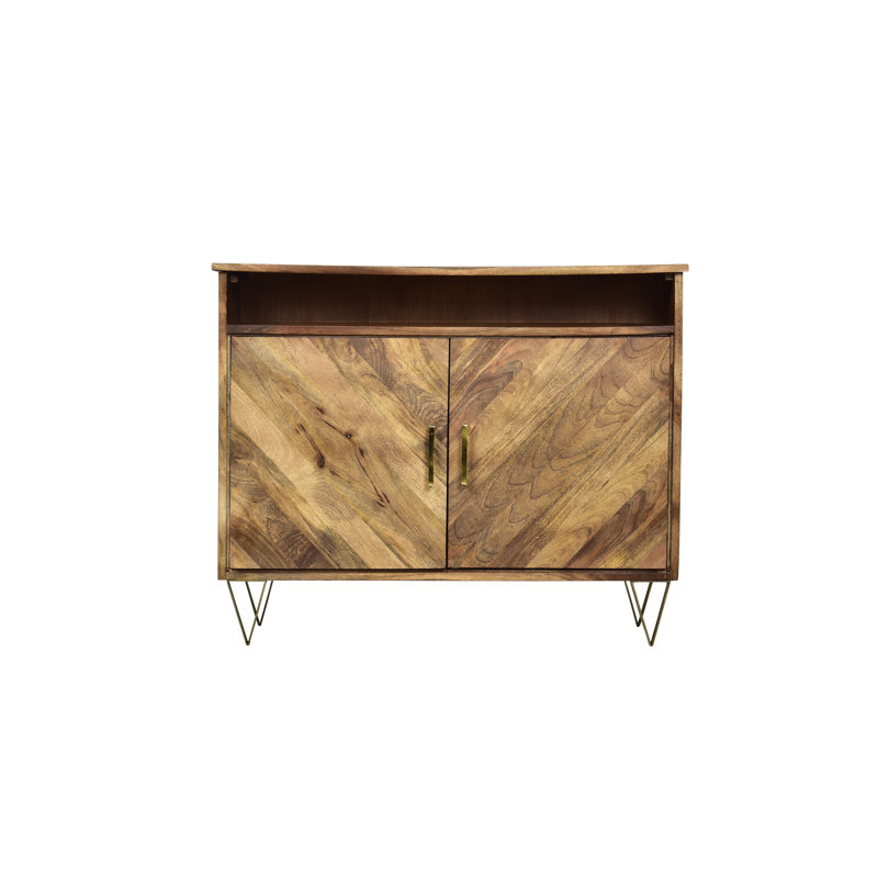 Foundry Select 36'' Wide Mango Solid Wood Sideboard | Wayfair