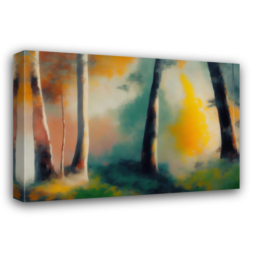 Red Barrel Studio Frager Brilliant Trees-Eighty-Six On Canvas by Steven ...