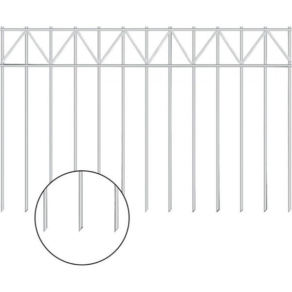 EFPerfect 15'' H x 24'' W Animal Anti-digging Barrier Fence Rustproof ...