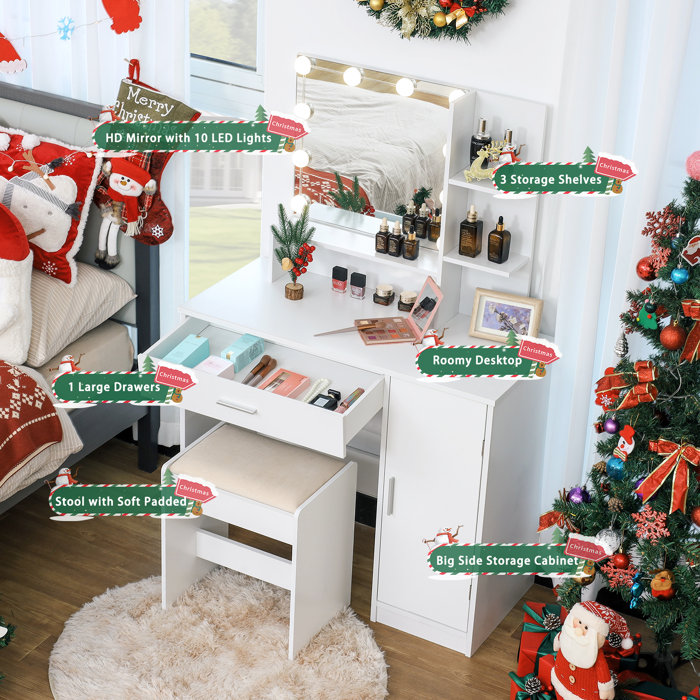 House of Hampton® Dasher Vanity & Reviews | Wayfair