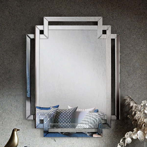 Everly Quinn Inspired Home Callie Elegant Design Wall Mirror for ...