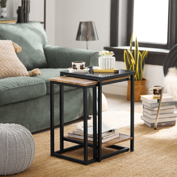 Borough Wharf Set of 2 side tables & Reviews | Wayfair.co.uk