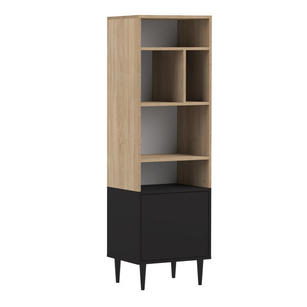 Hykkon Korsen 153.4cm H x 46.6cm W Standard Bookcase | Wayfair.co.uk