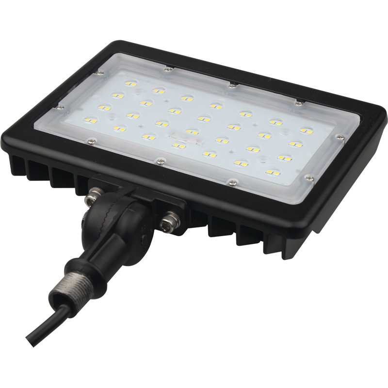 Nuvo LED Large Flood Light - 50W - 4000K - Bronze Finish - 100V-277V ...