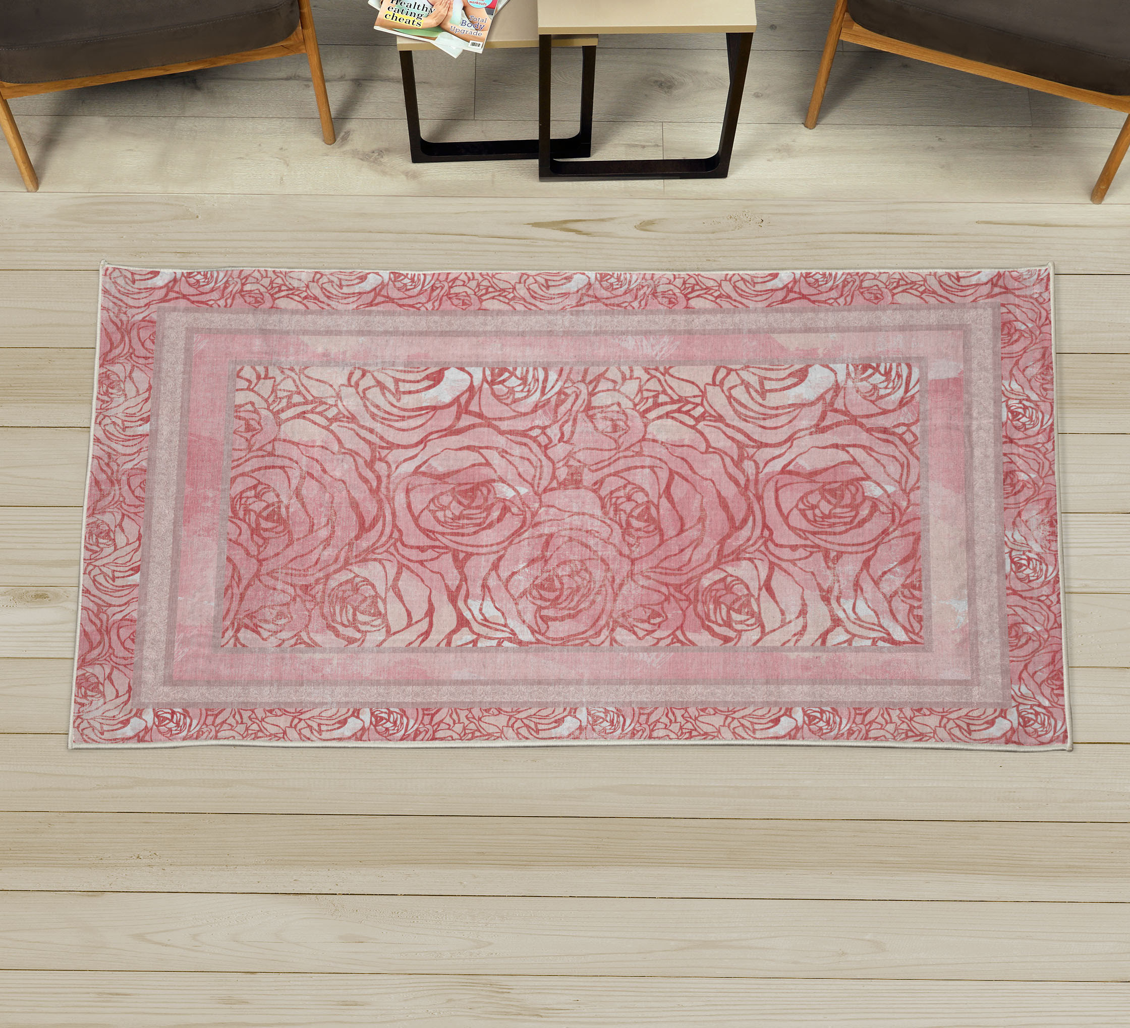 Charlton Home® Broxson Rose High Density Long Fiber Poly Threads ...