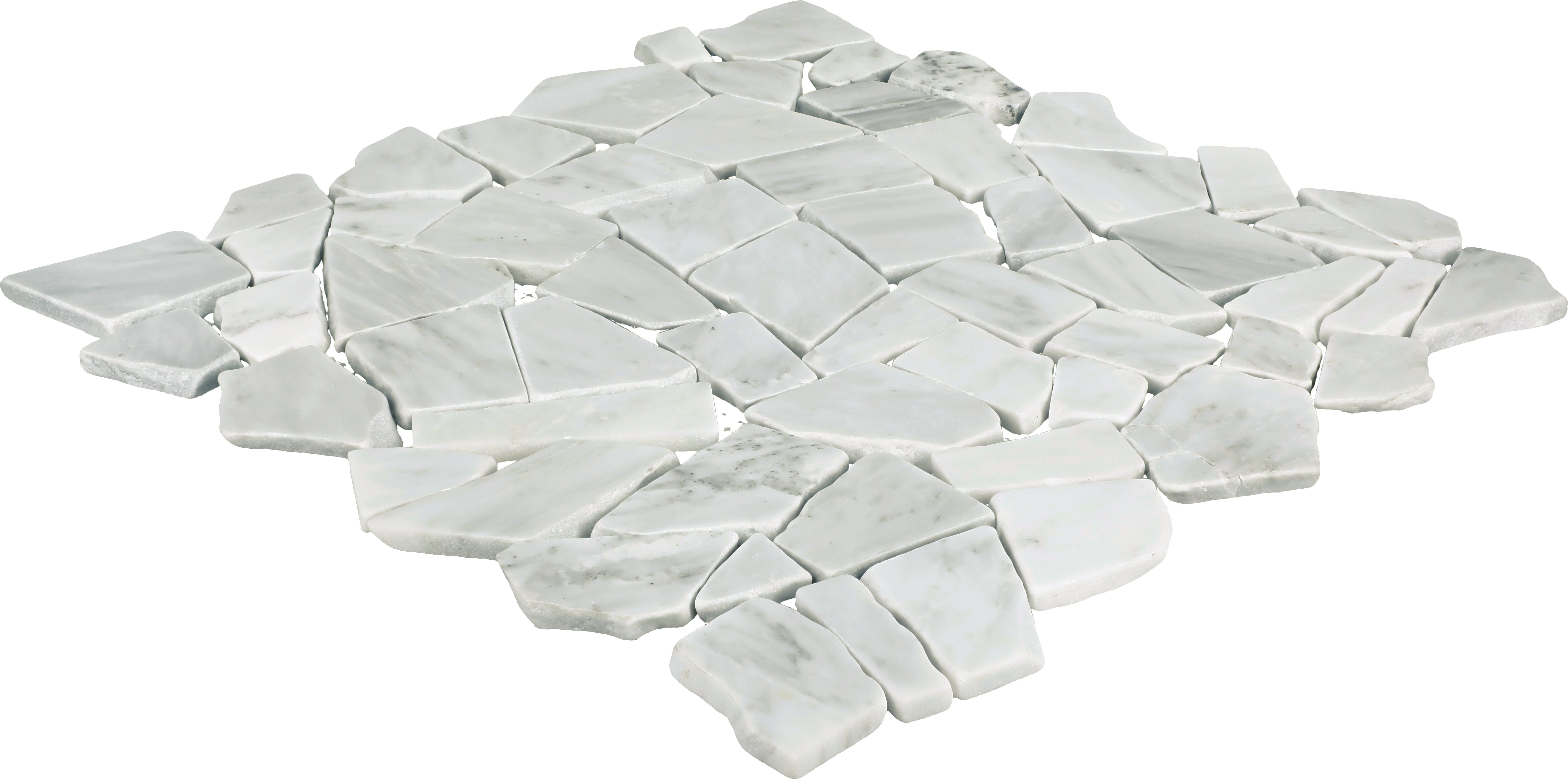 Daltile Gamma Natural Stone Pebble Wall and Floor Mosaic Tile (Set of ...