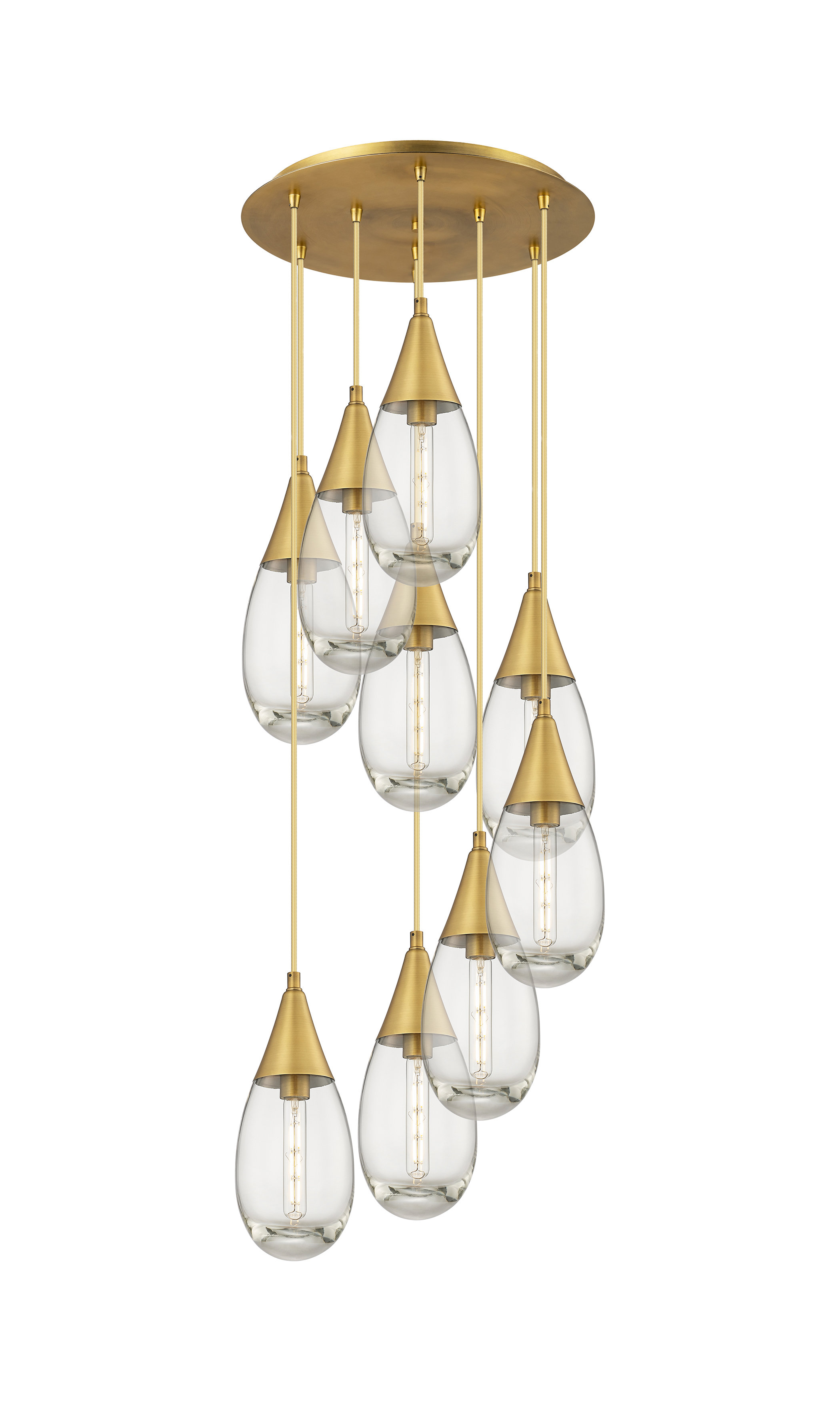 Wade Logan® 9 - Light Cluster Bulb Pendant | Wayfair