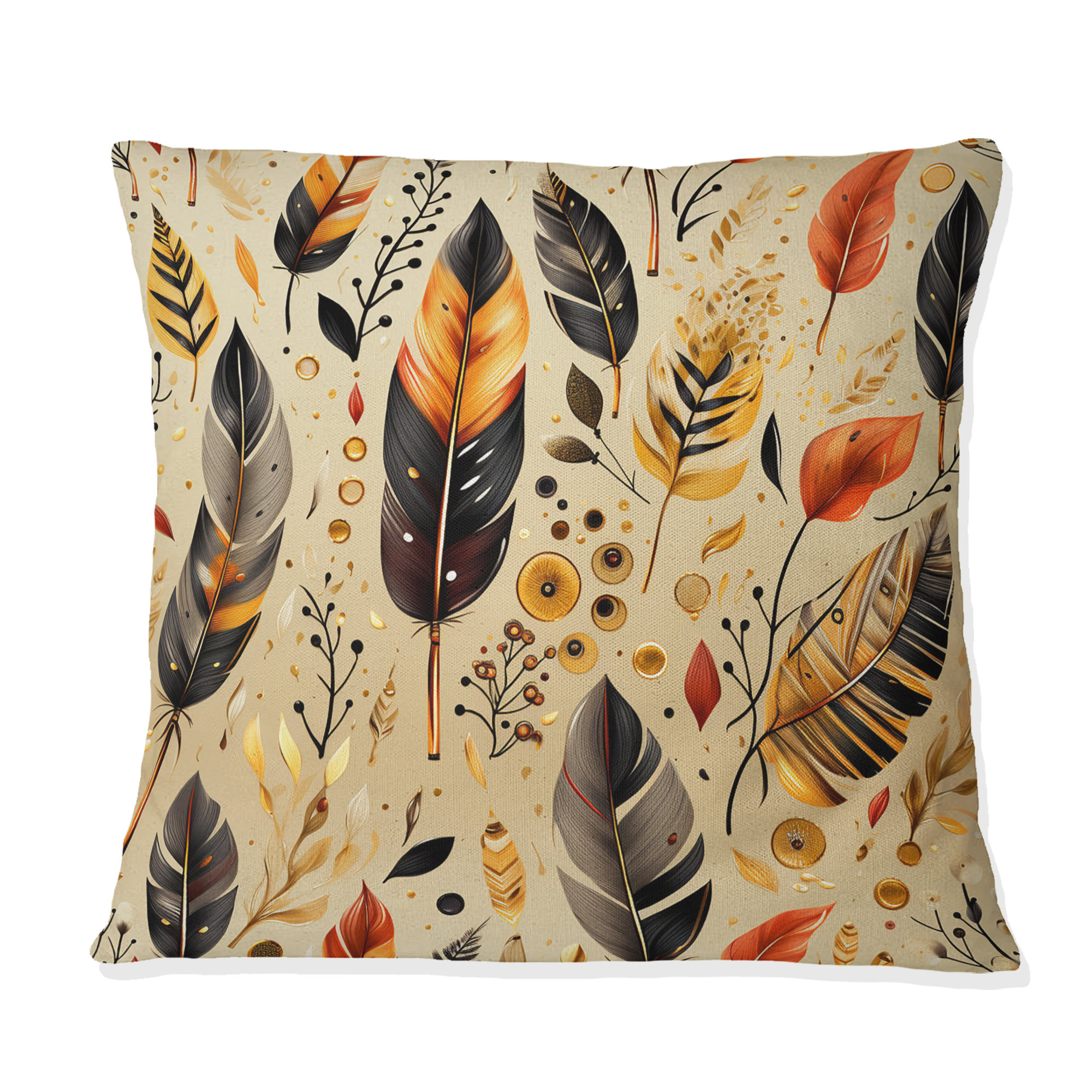 Design Art Artistic Nomad Boho Pattern Earth Tones - Throw ...