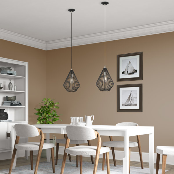 AllModern Garfield 1 - Light Single Geometric Pendant & Reviews | Wayfair