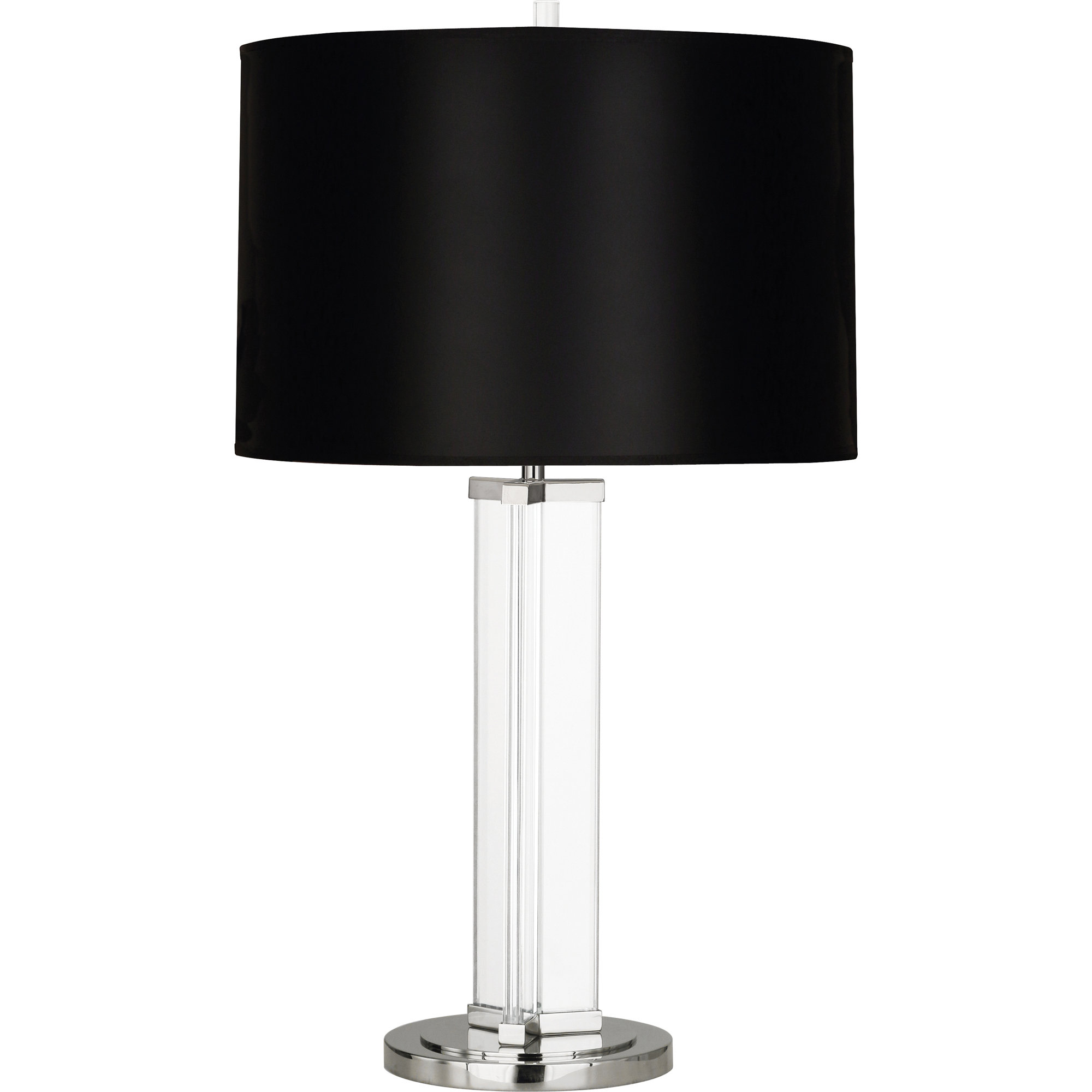 Lighting Lumens Elegant Srkashlteni Table Lamp - Clear Glass & Polished ...