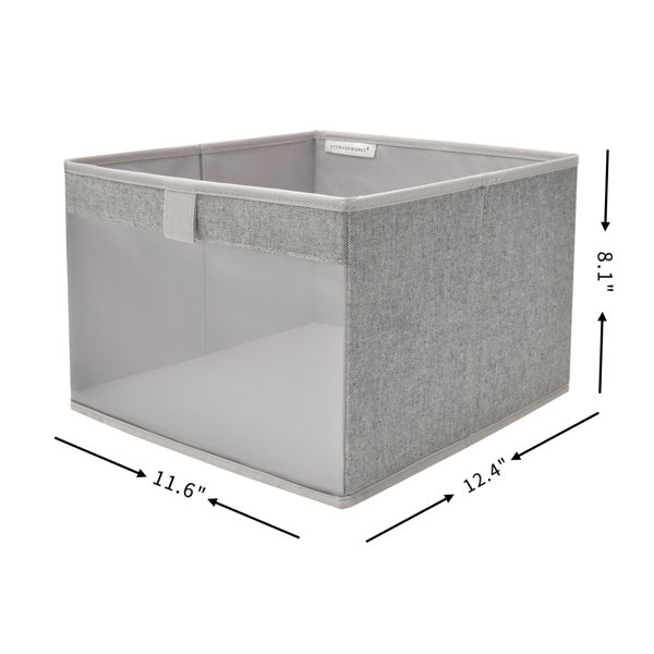 Rebrilliant Fabric Storage Box (Without Lid) & Reviews | Wayfair