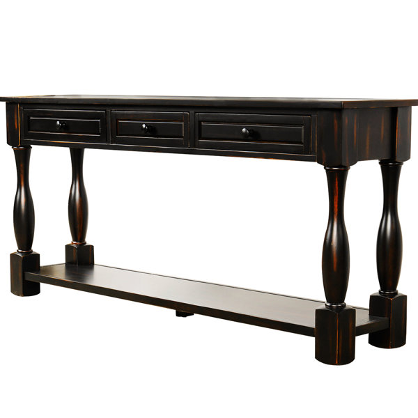 Darby Home Co Dockray 30.02'' Solid Wood Console Table | Wayfair