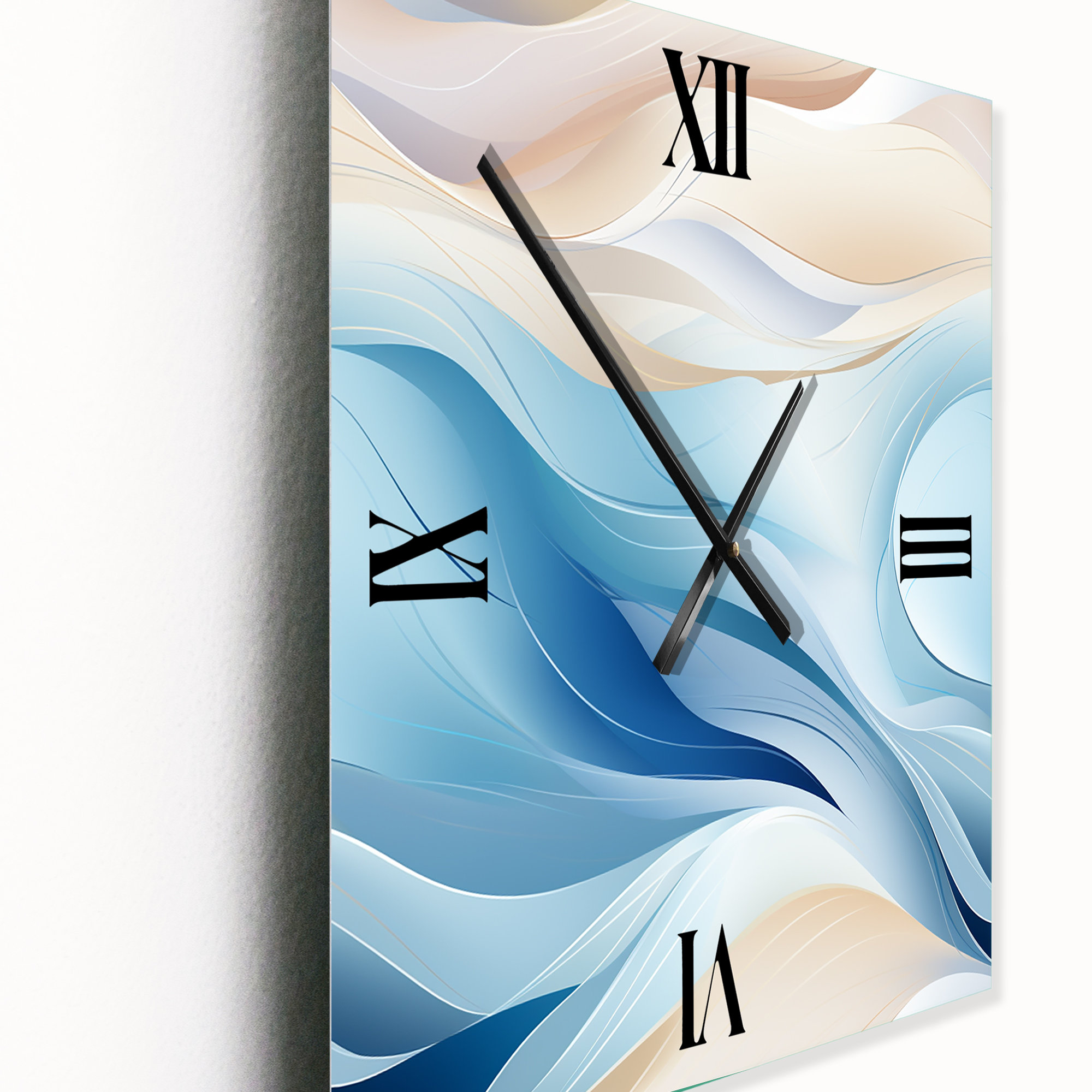 East Urban Home Jatasha - Abstract Wall Clocks | Wayfair