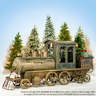 Zaer Ltd International 16 ft. Long X-Large Iron Christmas Train with ...