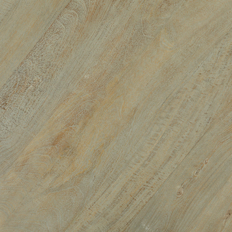 Laurel Foundry Modern Farmhouse® Babb 47" Round Mango Wood Hand Carved ...