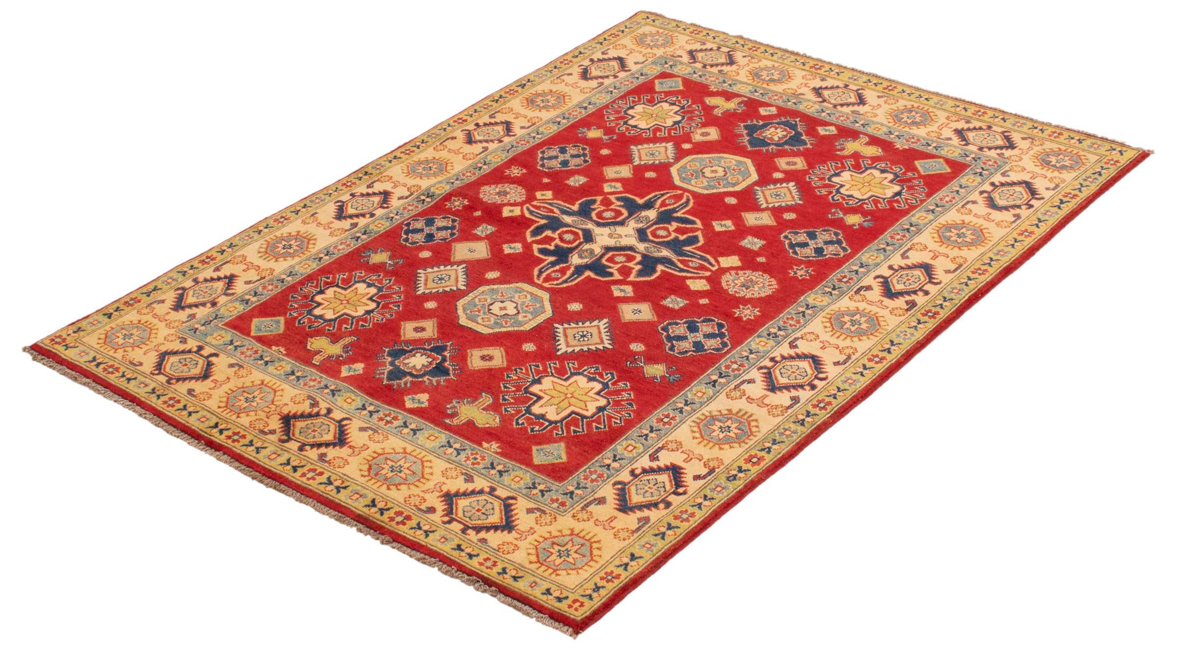 Isabelline Finest Ghazni Red Rug 4'11" X 6'6" | Wayfair