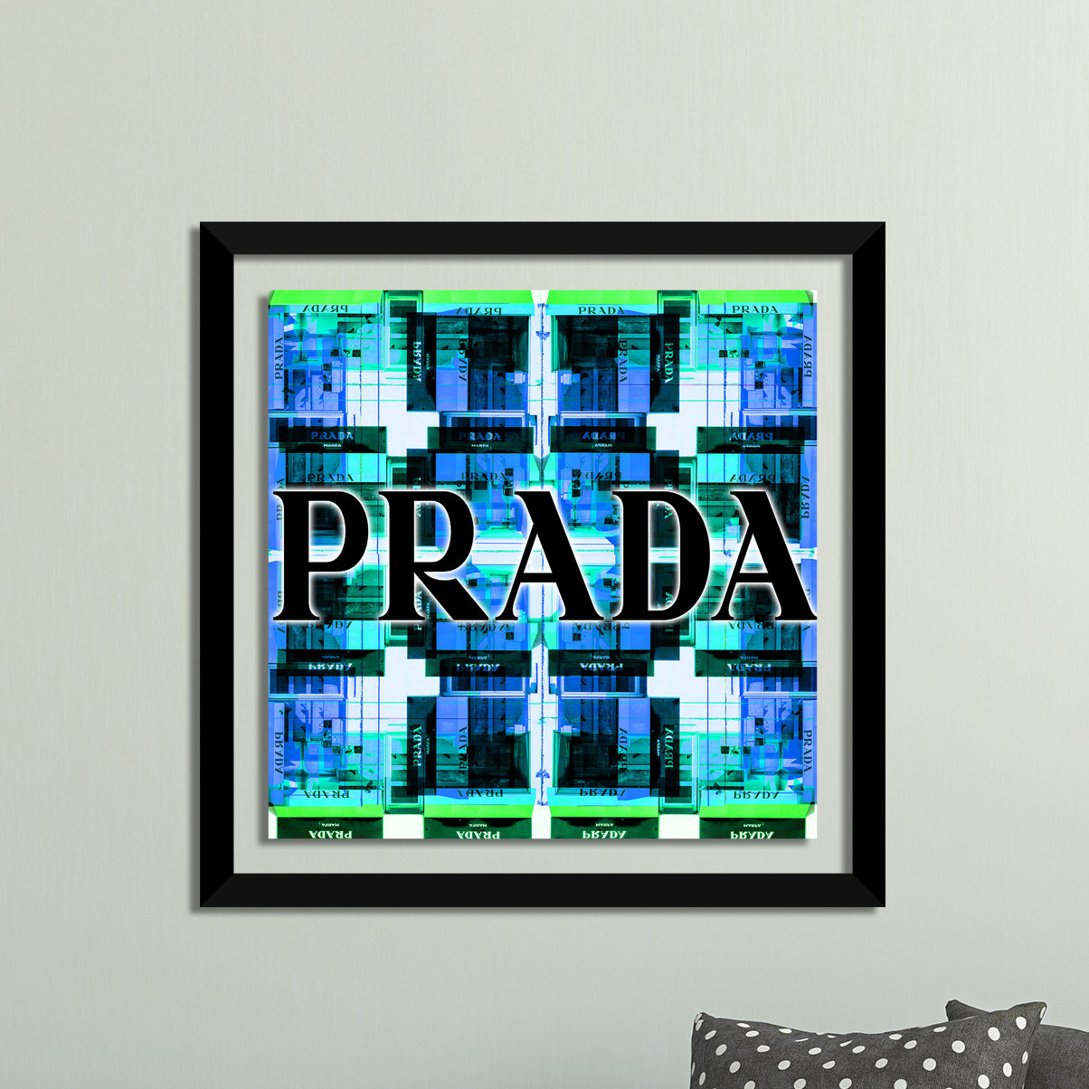 Picture Perfect International 'Shop Prada' by BY Jodi Framed Graphic ...