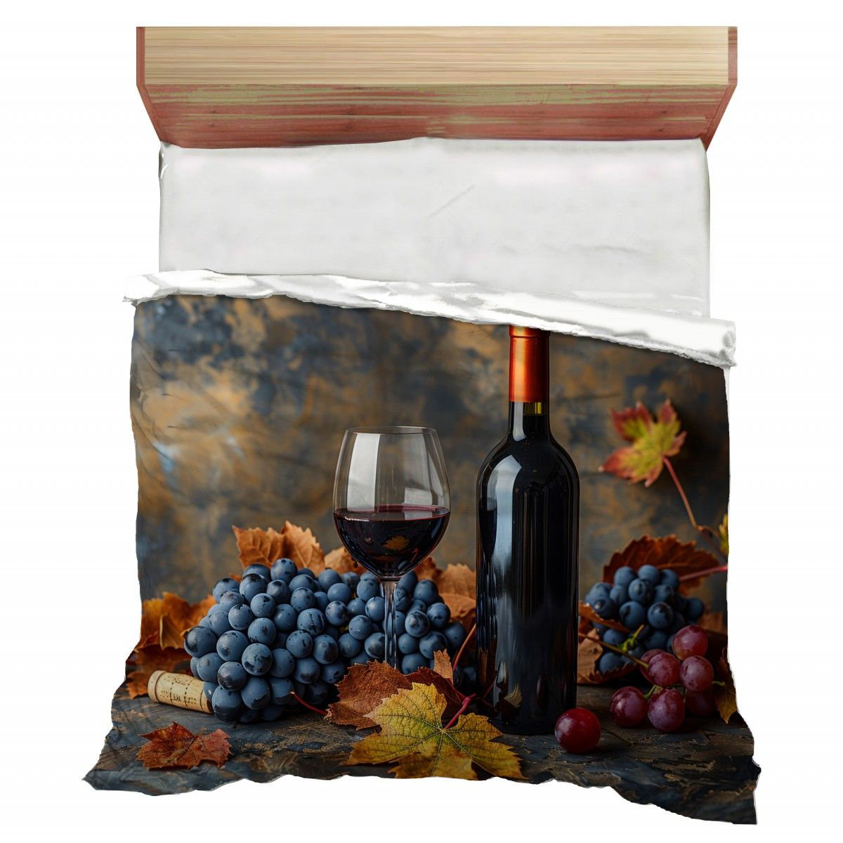 VisionDecor Wine Bedding Food Comforter Elegance - Wayfair Canada