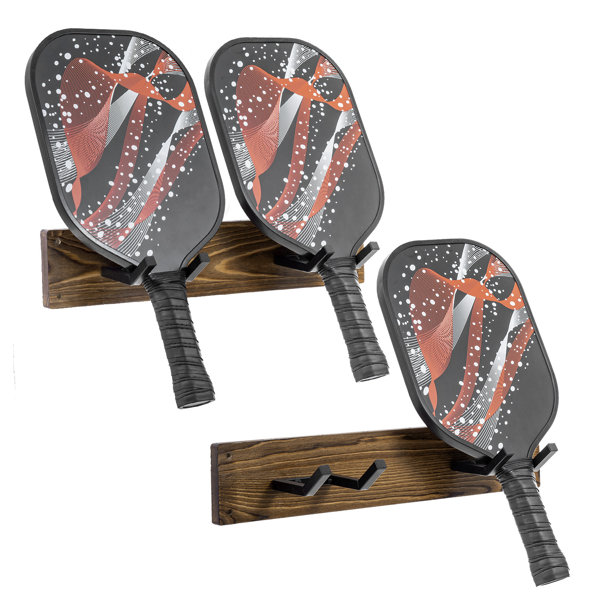 17 Stories 2 Piece Pickle Ball Paddle Storage Rack - Wayfair Canada