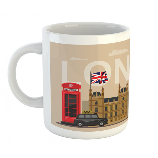 East Urban Home London Coffee Mug | Wayfair